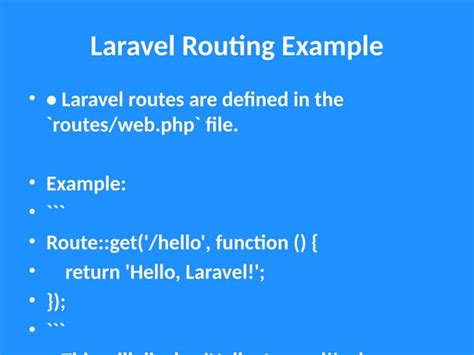 Introduction To Laravel Background Documentation Pptx