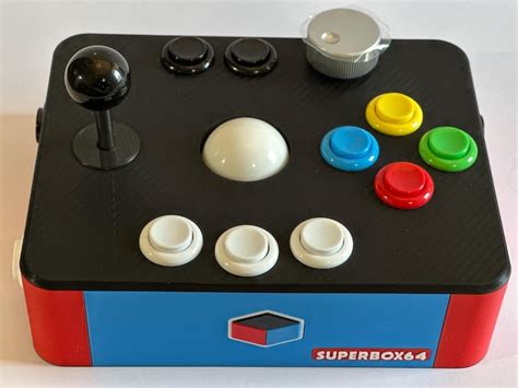 USB Retro Arcade Box Controller Joystick Trackball Spinner Combo Supports Mac PC Windows Linux