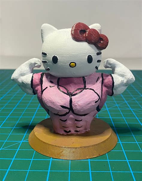 Buff Hello Kitty By Xmakergt Download Free Stl Model