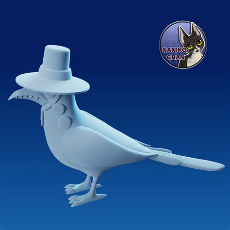 🐦 Sussy The Six‑eyed Magpie From K‑pop Demon Hunters・ 3d File For 3d