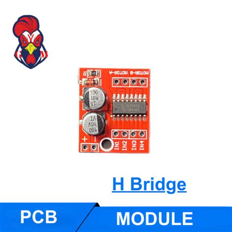 [1 pc] pwm l298n mini pulse motor control h circuit module shopee