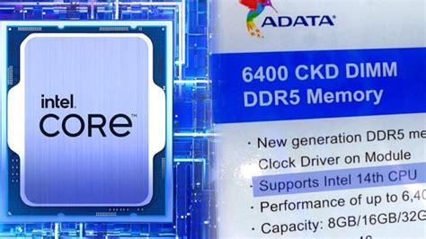 حافظه Adata Ddr5 6400 آماده برای نسل 14 اینتل سخت افزار مگ