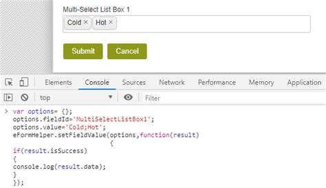 Set Default Selected Values On Multi Select List Box Field Using Lookup Source AgilePoint