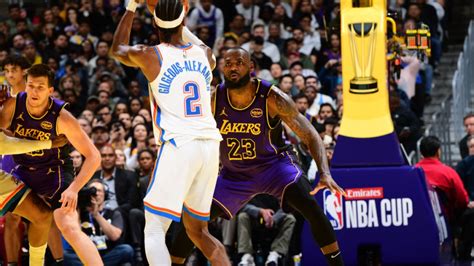 Los Angeles Lakers News Shai Gilgeous Alexander Scores 36 Points As