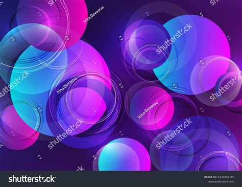 Abstract Luxury Background Circular Geometric Pattern Stock Vector Royalty Free 2234918325
