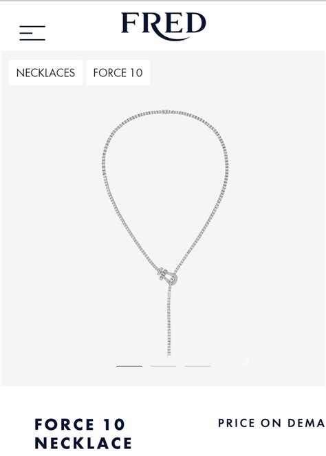 Fred Force 10 Necklace Fibo3addict