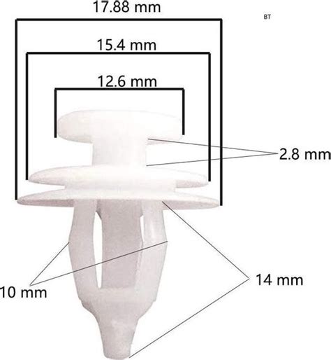 Autopaneel Interieur Clips Bekleding Clip Plastic Bevestigingsclips