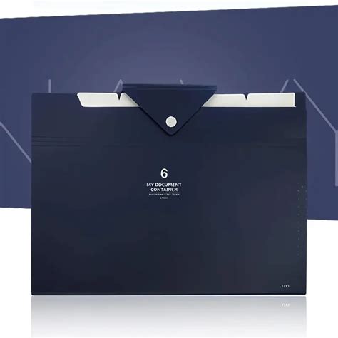 Expandable 6 Pocket Folder File Organizer A4 Letter Size Temu New Zealand