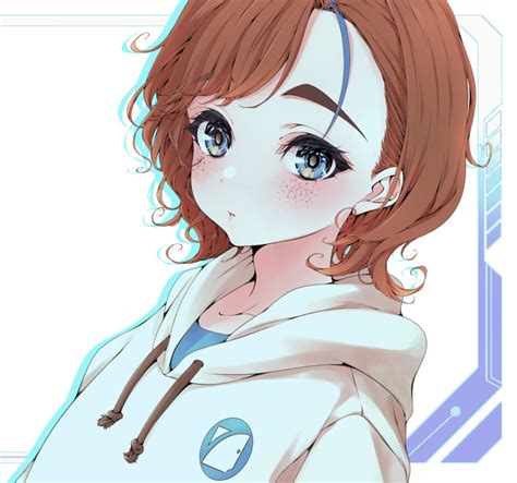 Safebooru 1boy Androgynous Blue Eyes Blush Character Request