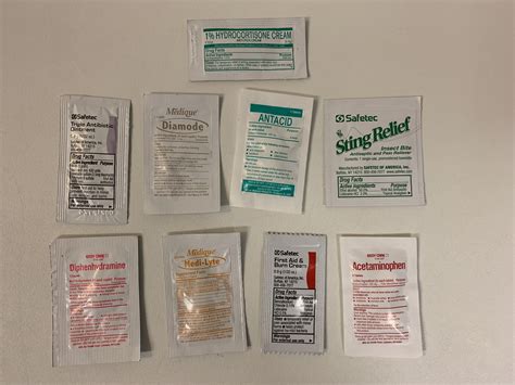 First Aid Kit Refills Backpacking Light