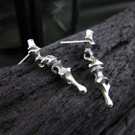 Main Gauche Sterling Silver Dagger Dangle Earrings Kpop Earrings Nct