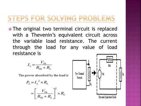 Maximum Power Transfer Theorem Pptx