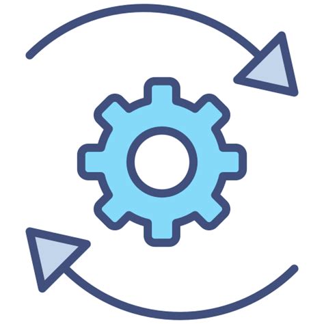 Processing Generic Color Lineal Color Icon