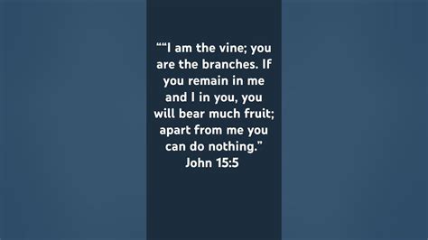 John 15 5 Youtube