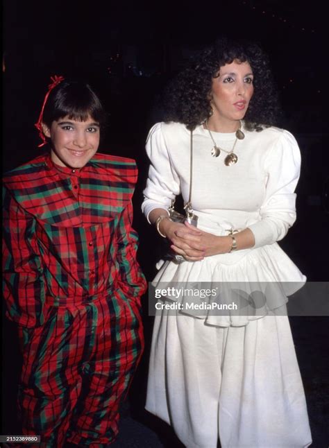 Danielle Brisebois And Mother Mary Circa 1980s Credit News Photo