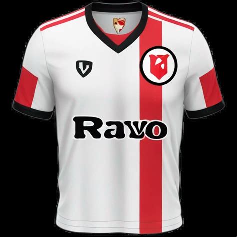 Team Rayo Vallecano Soccer Jersey Emoji Ai Emoji Generator