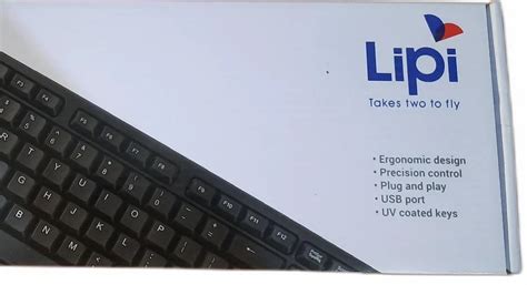Wired Lipi Standard Usb Keyboard Size Regular At Rs 250piece In