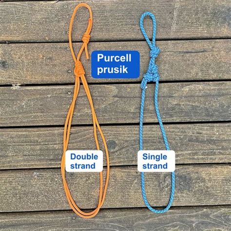 Single Strand Purcell Prusik — Alpinesavvy