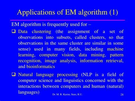 Ppt Expectation Maximization Em Algorithm Powerpoint Presentation