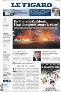 Newspaper Le Figaro France Newspapers In France Todays Press