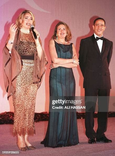 Egyptian Movie Star Yusra With Egyptian Actor Ashraf Abdel Baqi And