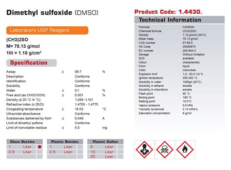 Dimethyl Sulfoxide Msds Dmso Dangers Tlhxtj