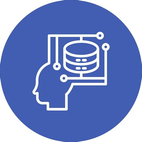 Premium Vector Intelligent Data Vector Icon Illustration Of Data Analytics Iconset