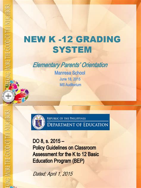 Dokumen Tips New K 12 Grading System Pdf Educational Assessment