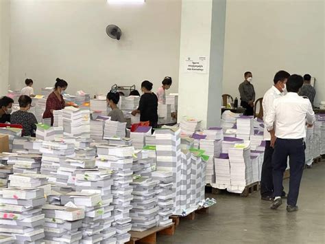 គ ជ ប បានបោះពុម្ពសន្លឹកជាង ១៣លានសន្លឹក សម្រាប់ការបោះឆ្នោតជ្រើសតាំងតំណាងរាស្ត្រ ថ្ងៃស្អែក