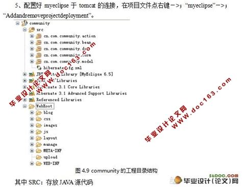 城市社区交流系统的设计 myeclipse struts hibernate mysql javaweb 毕业设计论文网