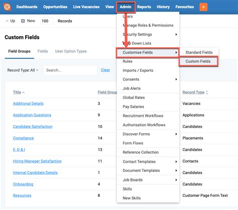 Customreportable Fields And Groups Eploy