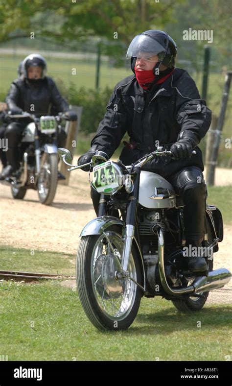Motos Vintage Banque De Photographies Et Dimages à Haute Résolution Alamy