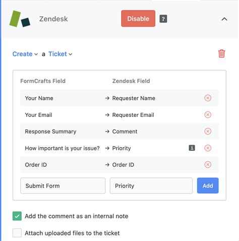 how to create a zendesk ticket form