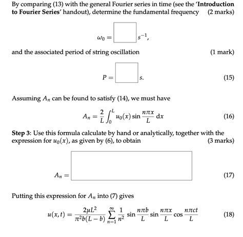 solved the problem is concerned with a uniform string