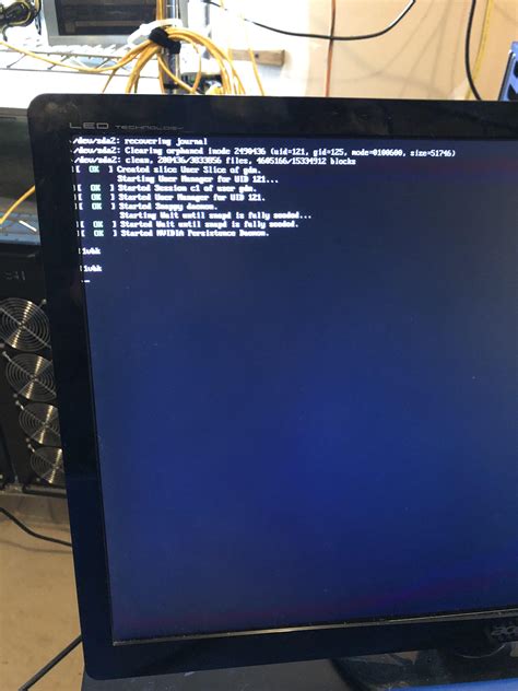 Having Trouble Booting Copied Ssd Drive On New Board Gets Stuck Here After I Attempt To Log In