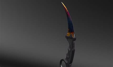 Karambit Fade Yellow