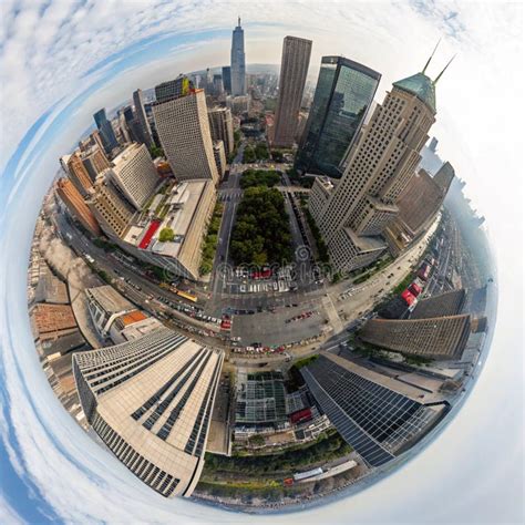 Cityscape Environment Map Hdri Map Equirectangular Projection