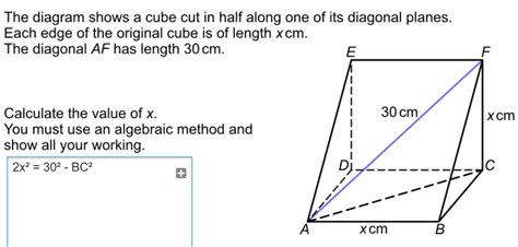 Can Anyone Help Me With This Pythag In 3d Question Rgcse