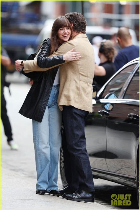 Dakota Johnson And Pedro Pascal Film Steamy Kissing Scene For