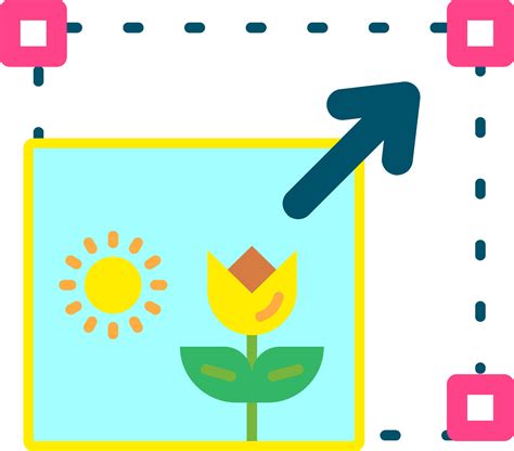 Resizing Flat Gradient Icon 38724159 Vector Art At Vecteezy
