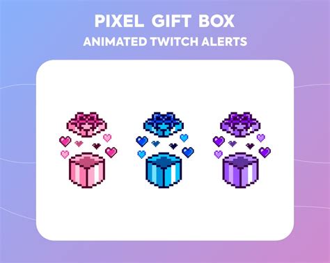 Animated Twitch Alerts Stream Alerts Ted Sub Pixel Art