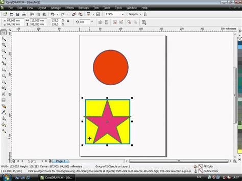 Coreldraw объединить объекты Объединение пересечение и другие