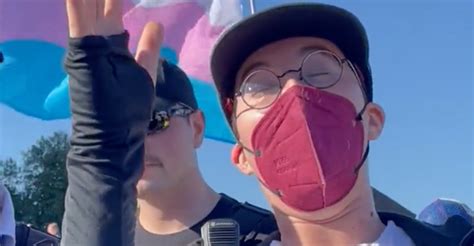 Transgender Activist Arrested Protesting Pro Woman Feminists