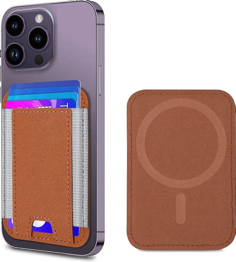Amazon.com: Magnetic Wallet for iPhone, Magnetic Card Wallet Holder ...