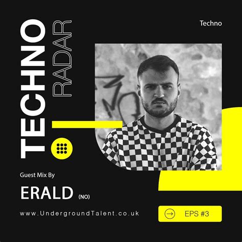 Techno Radar 003 Erald Episode 3 Dj Set