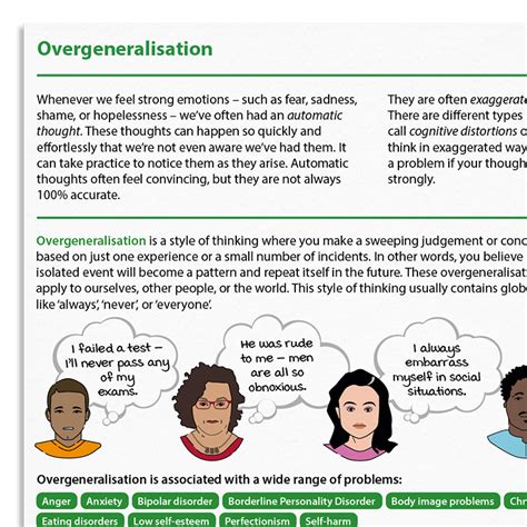 Overgeneralization Psychology Tools