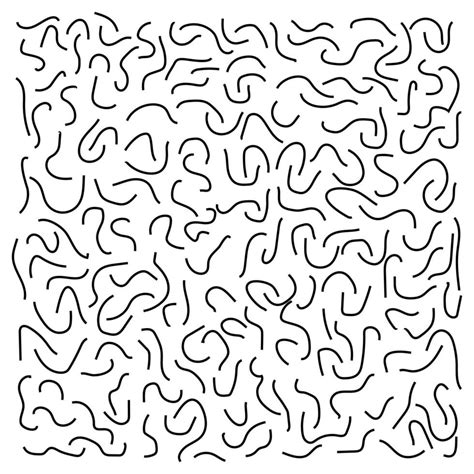 Doodle Lines Set Of Hand Drawn Scribble Lines Isolated On White