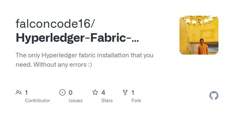 Github Falconcode Hyperledger Fabric Installation The Only Hyperledger Fabric Installation