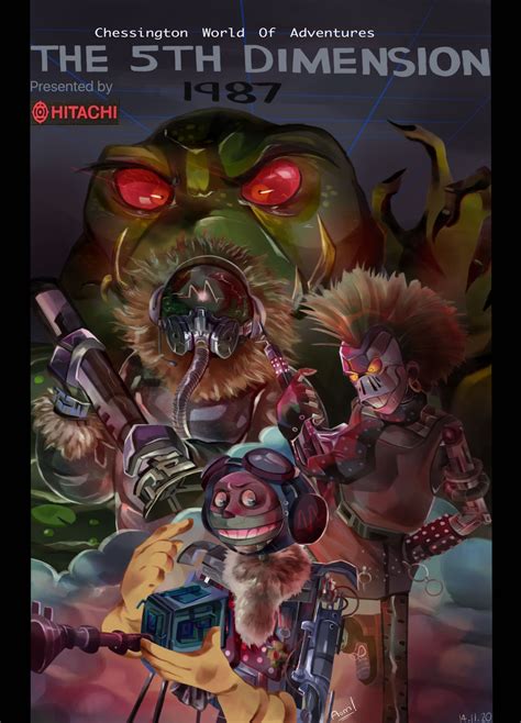 The 5th Dimension Poster Chessington By Tired Robot On Deviantart