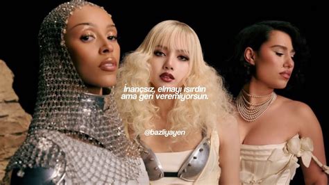 Lisa Born Again Türkçe çeviri Ft Doja Cat Raye Youtube